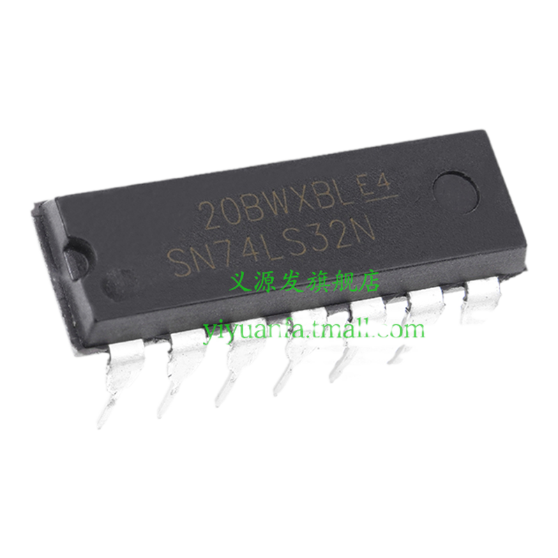 SN74LS32N DIP-14直插 邏輯芯片 四組2輸入端或門正IC 國產全新