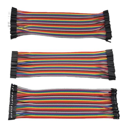 Raspberry Pi GPIO Expansion 40P Color Dupont Cable 20CM Female to ...