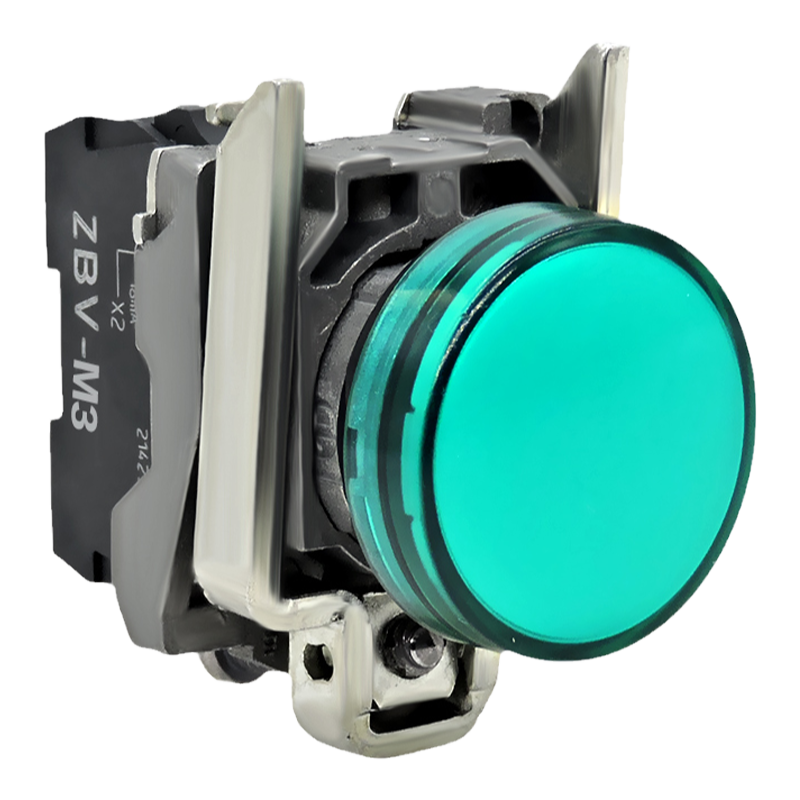 正品施耐德LED信号灯ZBV-B1/M1指示灯XB4-BVM4 BVB3 5 6 24-220V