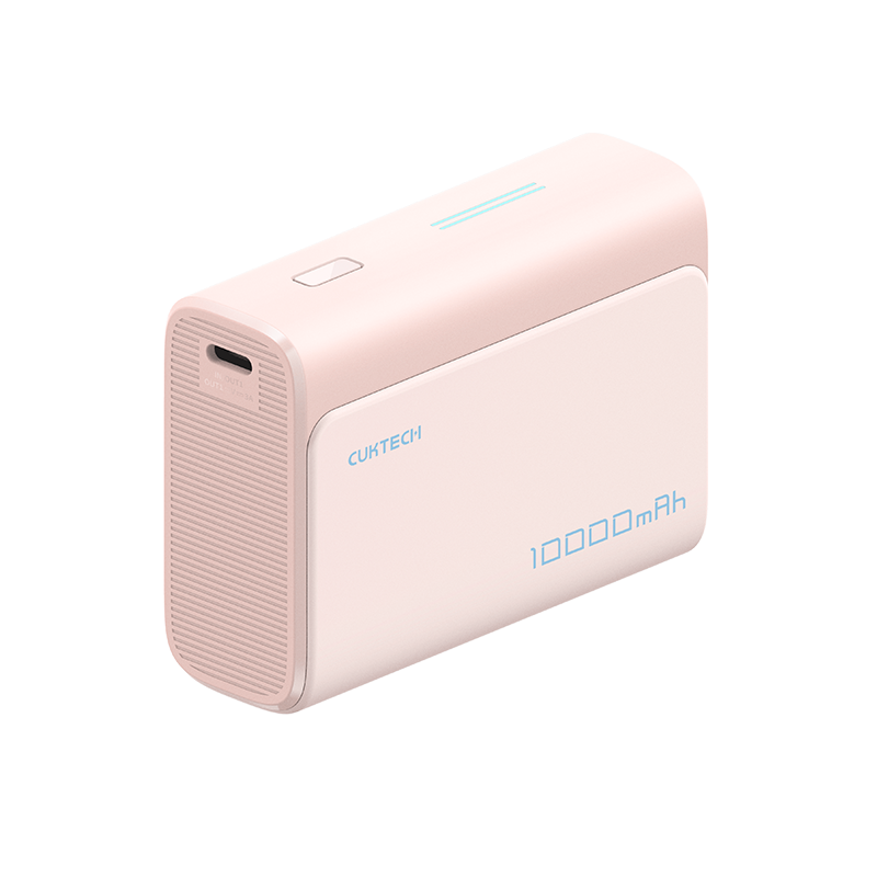 CUKTECH電能塊10000mAh 30W PD快充移動電源 小巧口袋版行動電源 3C認證充電寶 適用iPhone小米快充