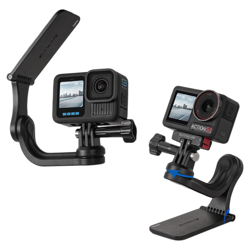 Sunnylife适用于大疆DJI OSMO Insta360 Nano Gopro运动相机Action5 Pocket3 X5手机通用可调多 ...