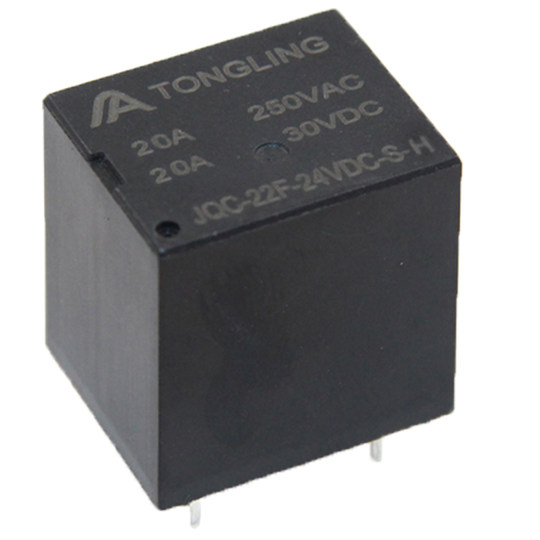 24V Relay 4-pin SRU12V 5-pin 15A High Power Electromagnetic Small 5V ...