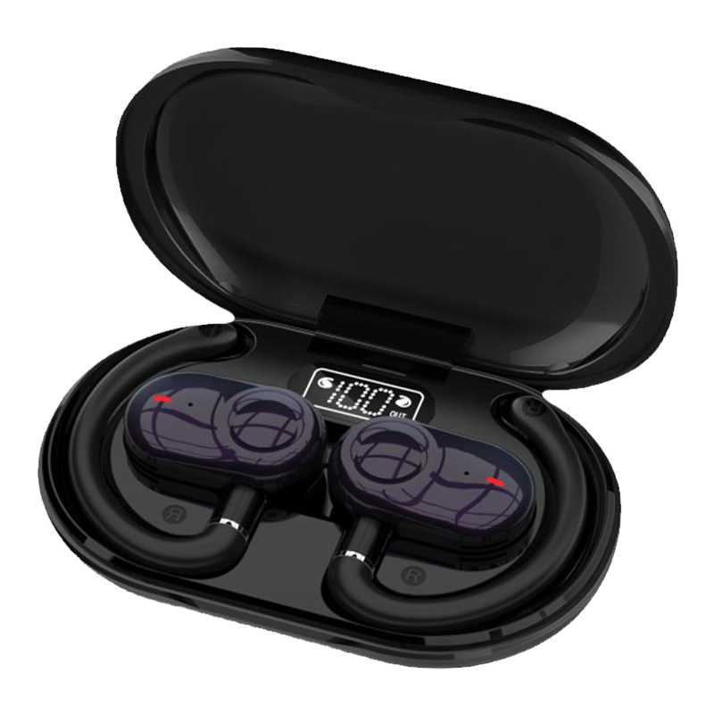 BLINBLIN开放式JM18挂耳固定双轴可调无线运动男女性时尚音乐耳机