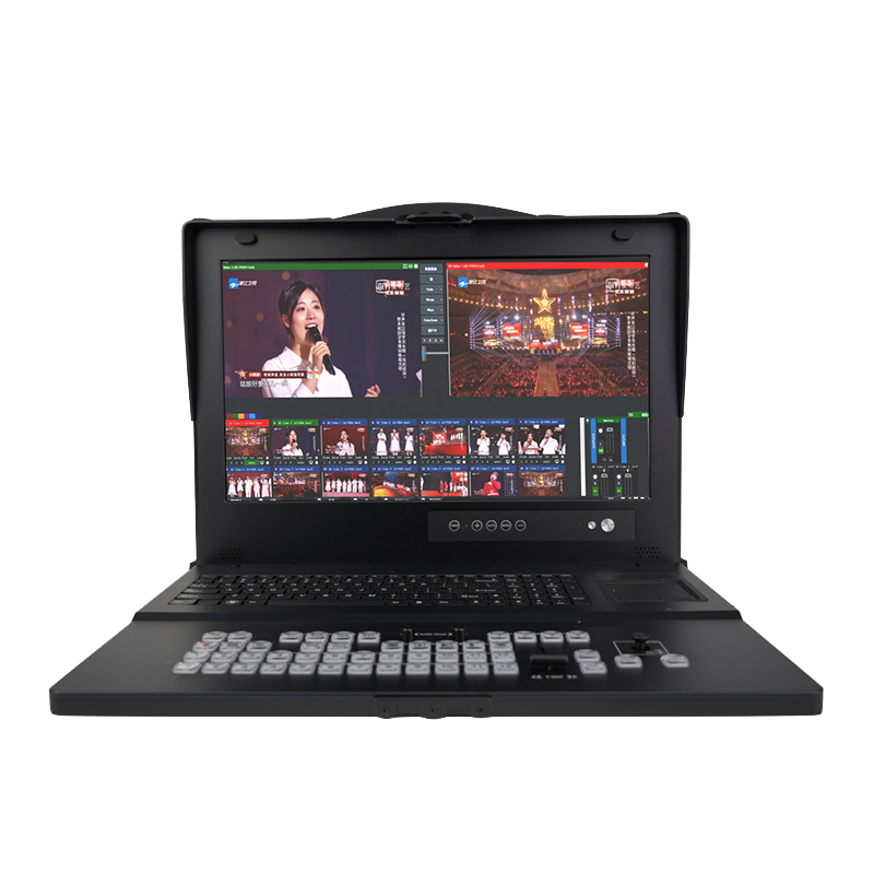 LD manor S2 Pro 4K高清导播台 多路讯号切换直播录播一体机 16路HDMI SDI内建三维虚拟演播室