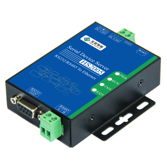 HX Intelligent Serial Port Server RS232/485 to Ethernet Industrial RJ45 ...