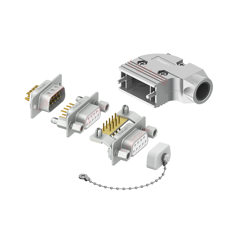 DB9 DP9 DR9P 公母插頭插座 D-SUB連接器 焊線式/PCB直彎插板