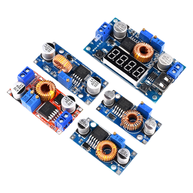 XL4015 Adjustable Step-Down Power Supply Module 4005DC-DC Stabilized Voltage 5~35V Constant ...