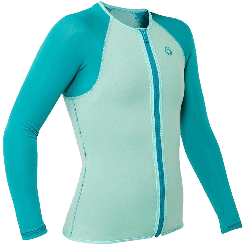 Decathlon迪卡儂兒童長袖泳衣分體式潛水服男女童防曬保暖冬泳泳裝KIDK