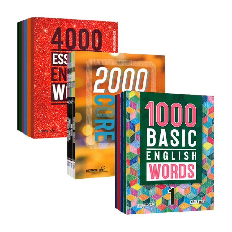 1000 2000 4000词 essential english words basic core 英语词典