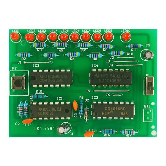 Human Reaction Speed Tester Kit: Electronic Skill Craft, Digital ...