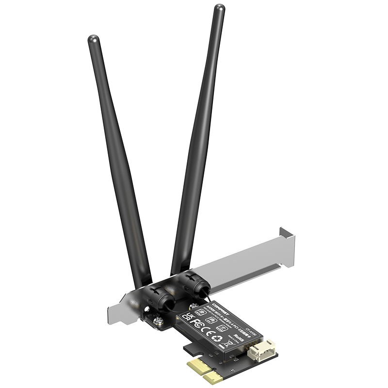 COMFAST AX210 AX200无线网卡PCI-E台式机双频5G高速台式电脑内置PCIE接口wifi6信号接收器蓝牙二合一AX90-Taobao