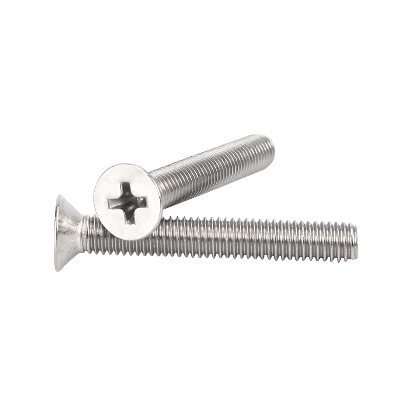 304不锈钢平机螺丝 平头十字螺丝沉平头螺钉 M6*8,10,12,16-100