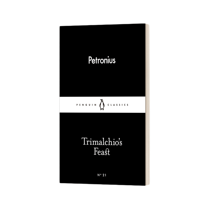英文原版 Trimalchio's Feast 特里马尔奇奥的晚宴 佩特罗尼乌斯 小黑书 英文版 进口英语原版书籍