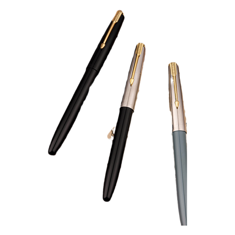 HERO英雄牌鋼筆官方旗艦店上海總廠產616S/329-2懷舊收藏老款經典金帽黃尖學生用書寫練字銥金商務送禮暗尖