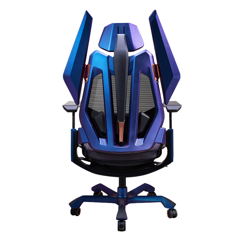 TGIF T0电竞椅人体工学按摩网布椅 轻奢风格久坐护腰电脑座椅