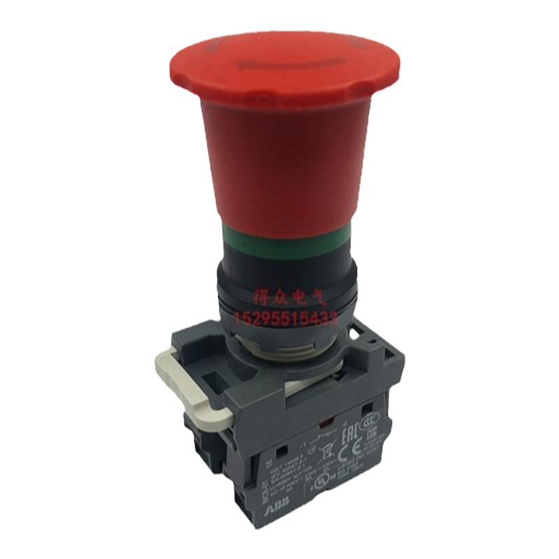 ABB组合式急停按钮开关MPET4-10R/40R/MCBH-00常开常闭MCB-10/01