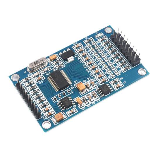 ADS1256 24-Bit 8-Channel ADC AD Module High Precision ADC Acquisition ...