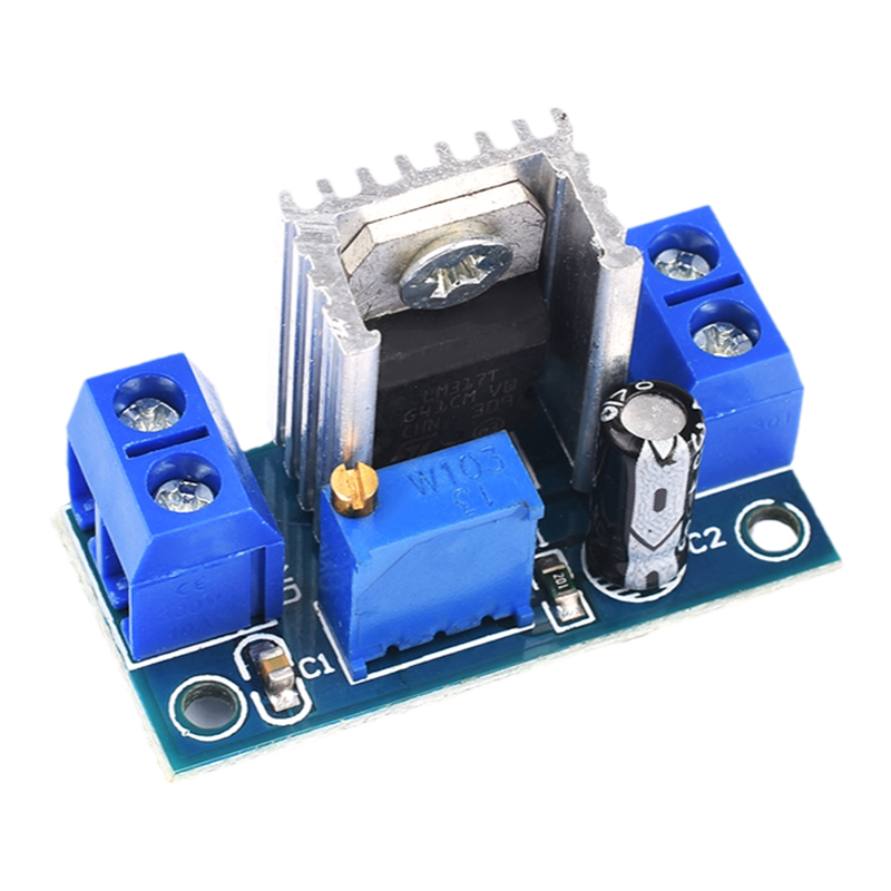 DC-DC Converter LM317 Adjustable Regulated Power Supply Board Step-Down Module Linear Voltage ...