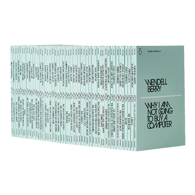 企鹅现代经典小绿书 套装49册 Penguin Modern Box Set 二十世纪先锋之声 经典文学短篇小说读物