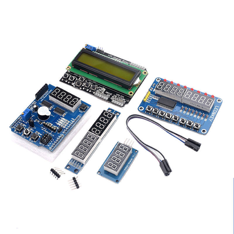 51 Microcontroller 4/8-Bit Digital Tube Module - LCD1602 Liquid Crystal Display Sensor Expansion