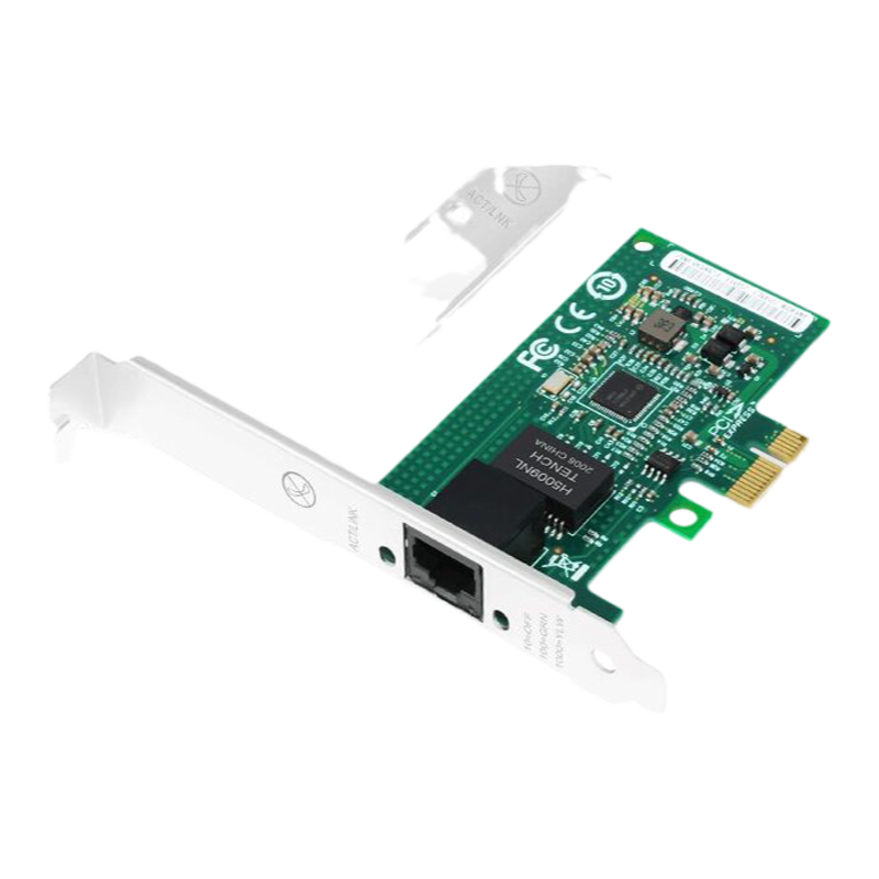 intel英特尔I210芯片PCI-E千兆网卡I211-T4单电口双口四口POE供电网卡台式机服务器电脑网卡单口光纤网卡
