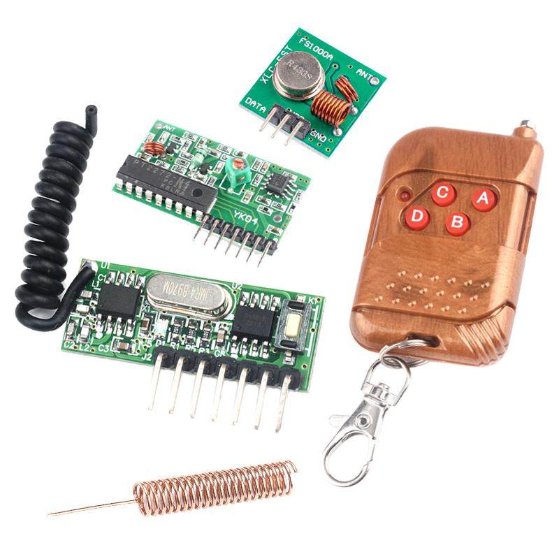 315M 433M Decoding Learning Receiver Module Wireless 315MHz Four-channel Point-to-Point Self ...