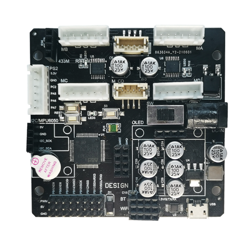 STM32F103 Development Board Wheeled Smart Car Closed-Loop Motor Control ...