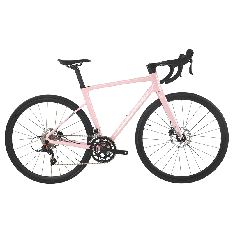 索羅門D825款鋁合金車架超輕彎把公路自行車碳纖維前叉內走線油碟-Taobao