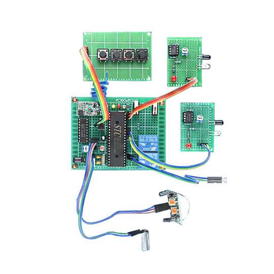 DIY Electronic Design Learning Board Components for Intelligent Wireless Anti-Theft Curtain Kit ...