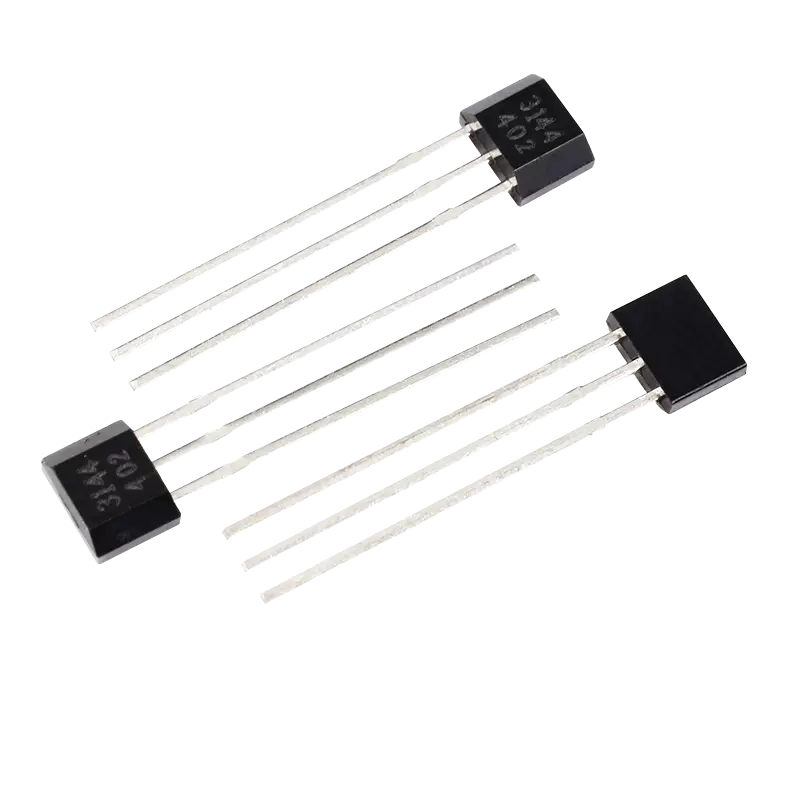 A3144/44E霍爾感測器S49E線性SH41F雙極性開關元件TO-92直插SOT23