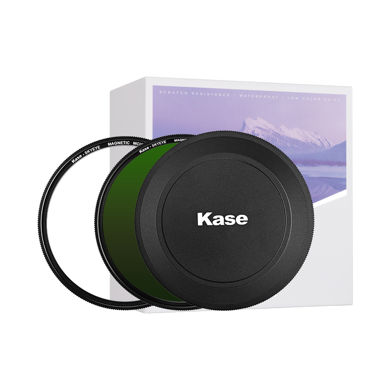 Kase卡色 天眼磁吸滤镜 49/52/58/67/77/82mm 95mm UV镜ND减光镜CPL偏振镜GND黑柔白柔人像风光摄影炫彩滤镜