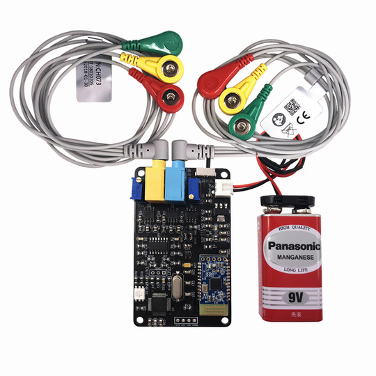 Dual-channel Muscle Electromyography Sensor Kit EMG Sensor Gesture ...