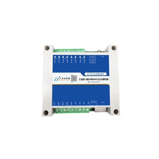 Switch Quantity to Ethernet Wireless Transmission Module 485 Serial Port Acquisition IO Relay ...