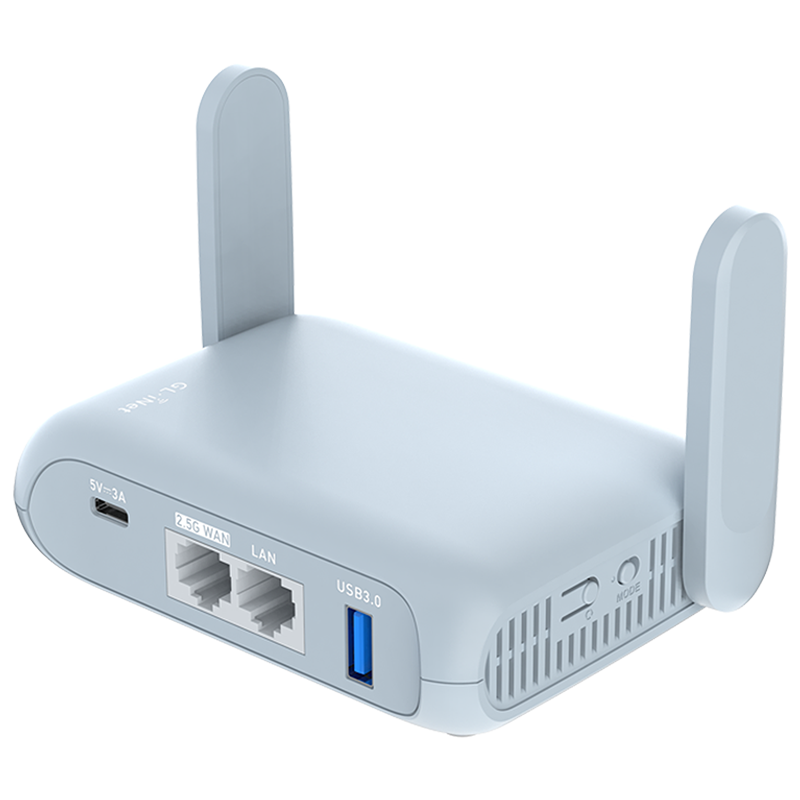 glinet MT3000無線路由器wifi6千兆家用高速2.5G網路接口nas網路儲存迷你小型可攜式5G雙頻帶USB支持防火牆AX3000