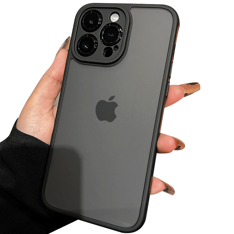 磨砂黑色新款苹果14pro手机壳iphone13promax硅胶防摔12高级感镜头全包防尘精孔Plus女款max男ip13透明15小众-Taobao