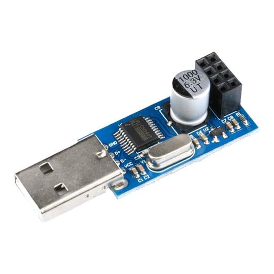 USB to ESP8266 WiFi Adapter Board - ESP-01s Serial WiFi Module Embedded ...