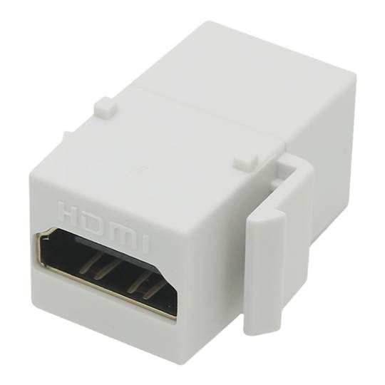 Panel HDMI Female to Female Adapter for Wall Mounting with Straight ...