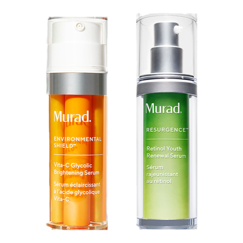 【618立即搶購】Murad慕拉得早C晚A視黃醇A醇精華+VC精華