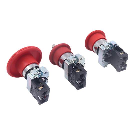 CHNT Chint XB2 Power Emergency Stop Button Switch NP2-BS542 Normally Closed 545 Emergency Stop ...