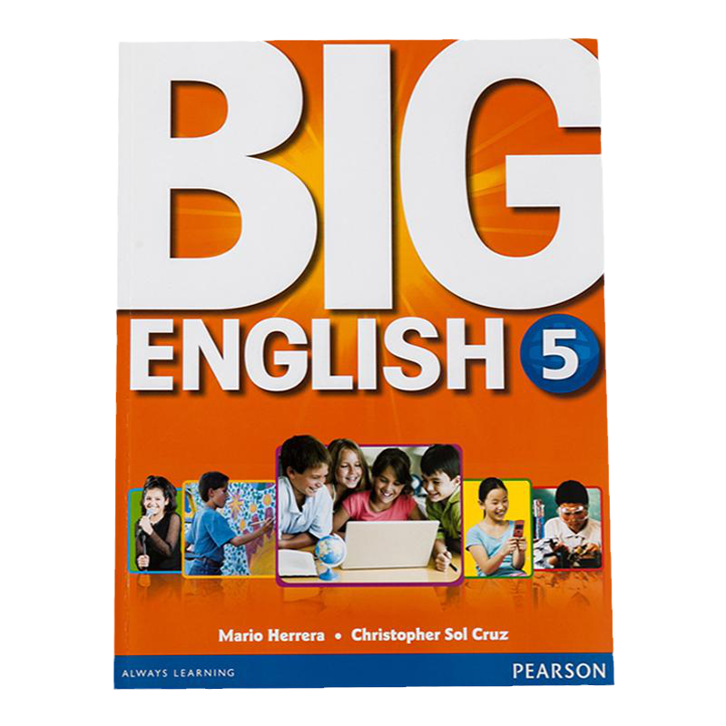 老版第一版 big english 5 培生朗文原版进口少儿英语儿童英语书正版