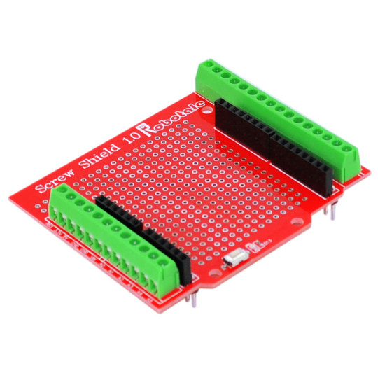 Proto Screw Shield Assembled - Wire Terminal Prototype Expansion Board ...