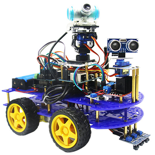 STM32 Four-wheel Drive WiFi Programming Smart Car Robot Kit ARM ...