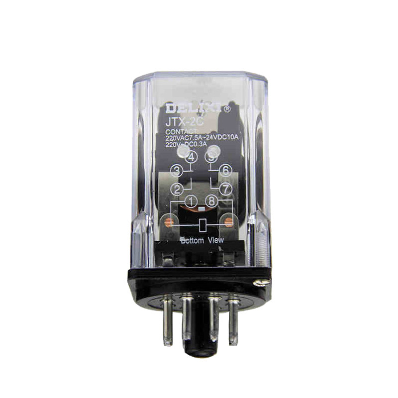 Delixi zwischenrelais jtx-2c jtx-3c 8-polig dc24v ac220v ac380 11-polig