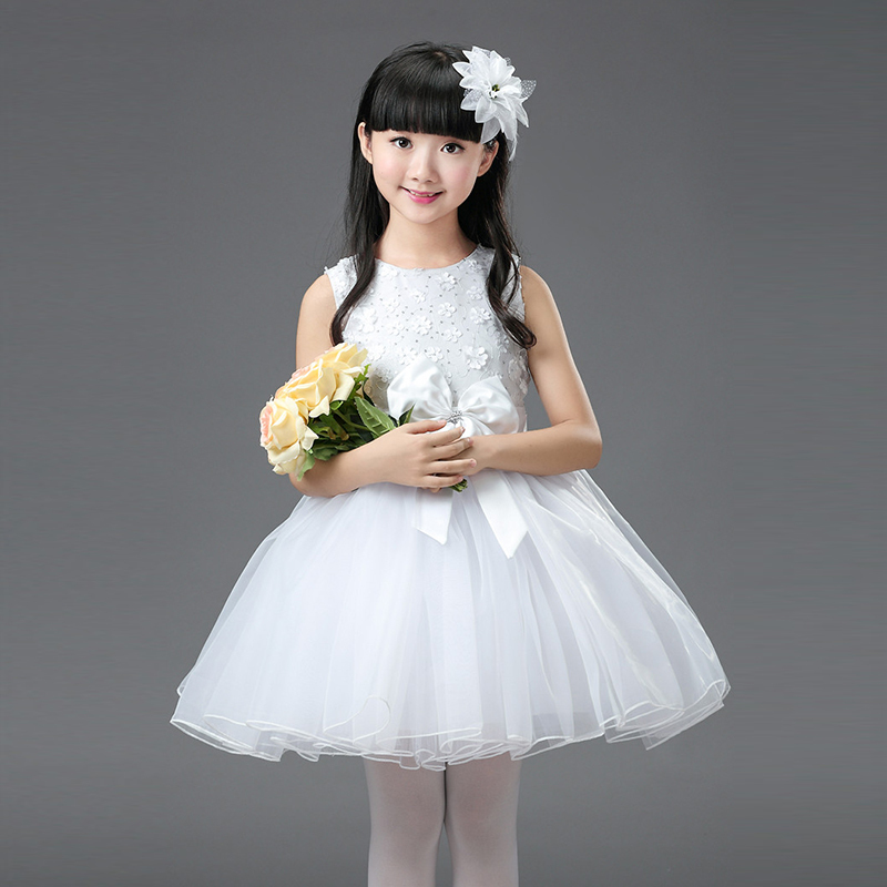 girls princess ballet chorus dresses Children day performance Dress ...