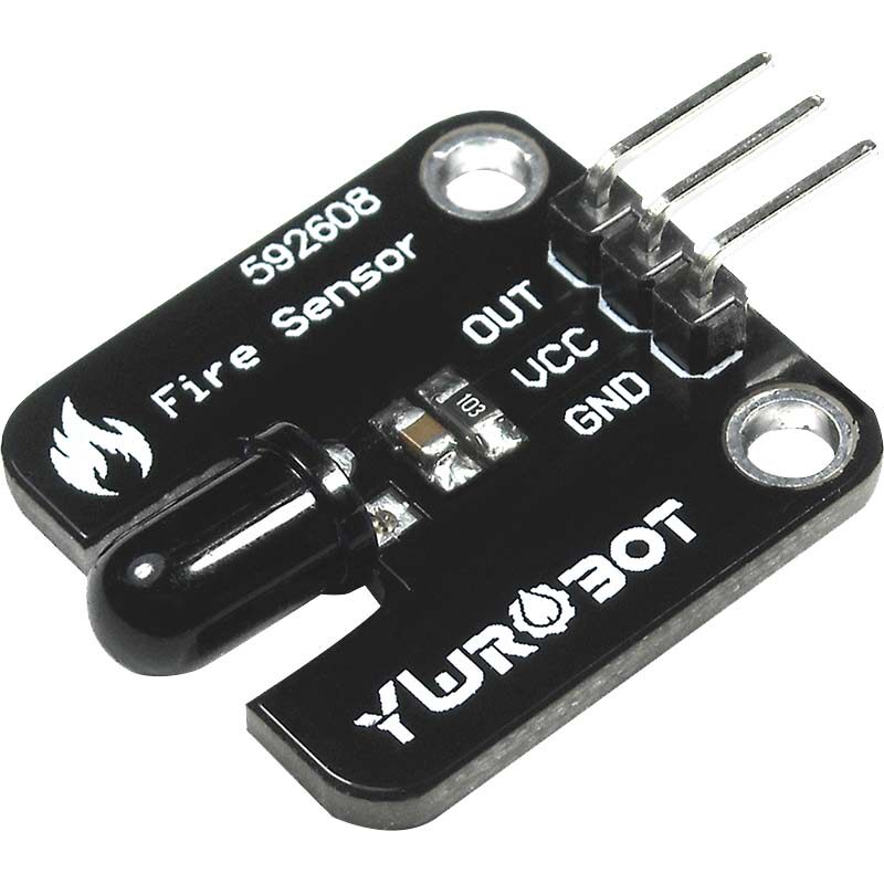 Arduino Analog Flame Sensor Module for Flame Detection and Alarm