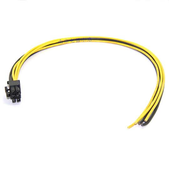 Graphics card 6pin semi-finished product line modification adapter ...