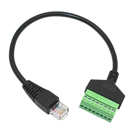 Pressure-Free 8-Core Network Cable Crystal Head, RJ45 Industrial ...