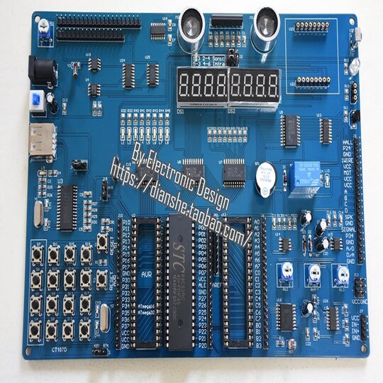 CT107D Blue Bridge Cup Microcontroller Development Board with 51 Video ...