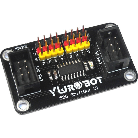 Serial Expansion Module Shiftout 595 for Arduino