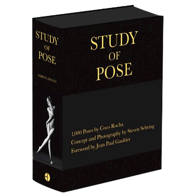 Study of Pose 1000 Poses 英文原版艺术书籍 一千种姿势 Coco Rocha 精装进口英语摄影书 拍照姿势可可罗查的 ...